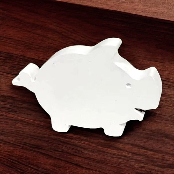 Handmade lucky pig available in white or colored – SteinKunstWerk